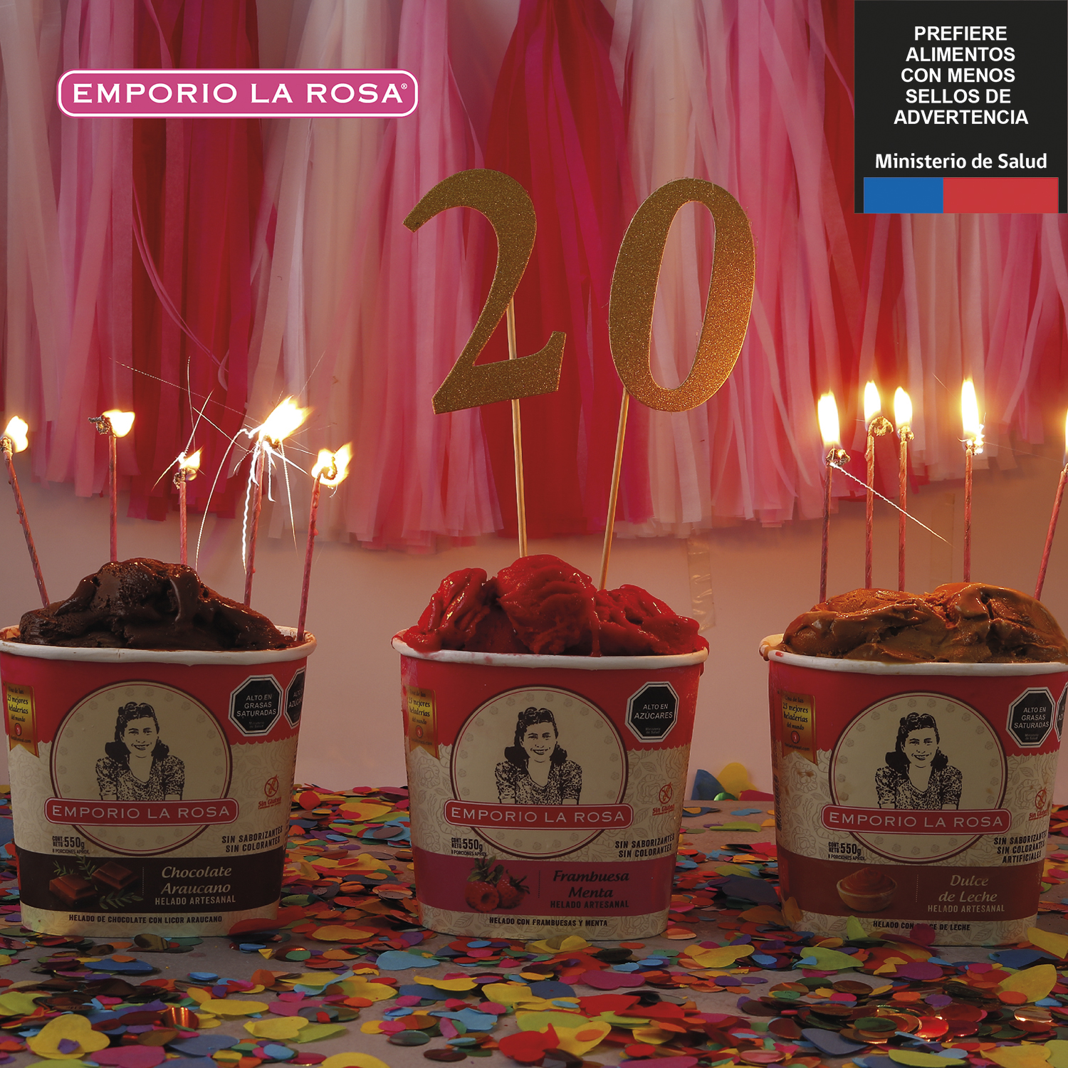 Emporio la Rosa celebra sus 20 años de historia con nuevo sabor ...